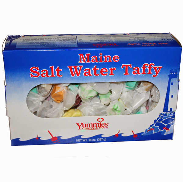 Maine Saltwater Taffy 14oz Box - Yummies Candy & Nuts