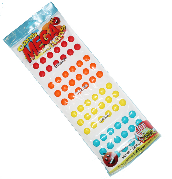 Mega Candy Buttons - Yummies Candy & Nuts
