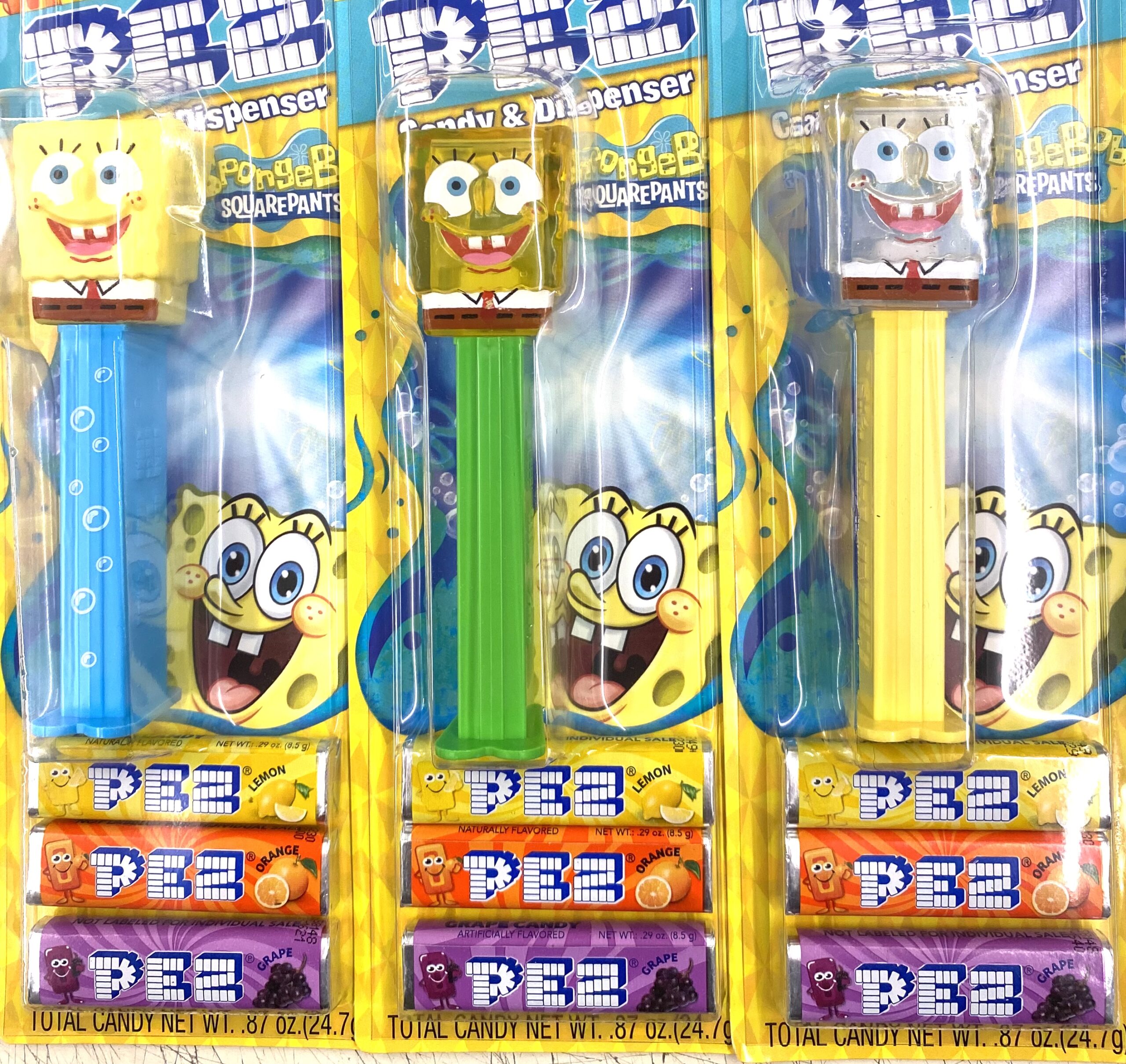 Pez SpongeBob Squarepants-Choose Character - Yummies Candy & Nuts