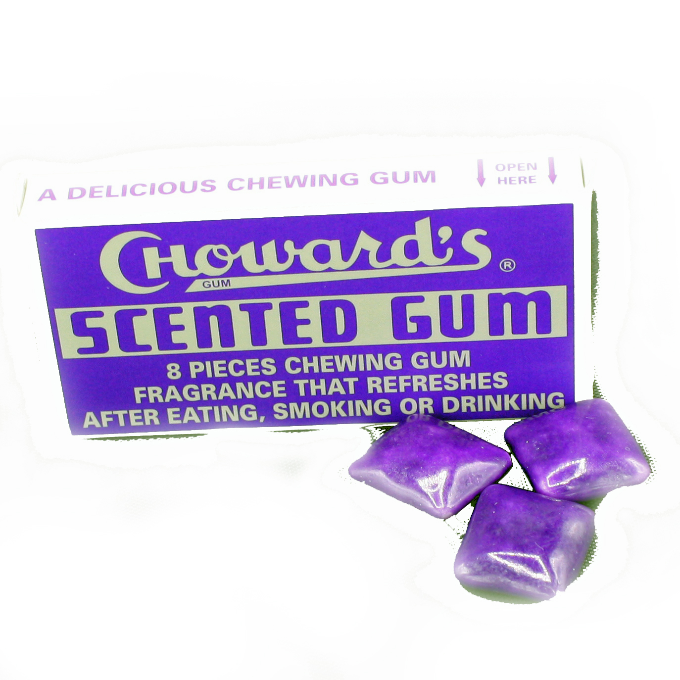 Scented Gum Box 8 Piece Box - Yummies Candy & Nuts