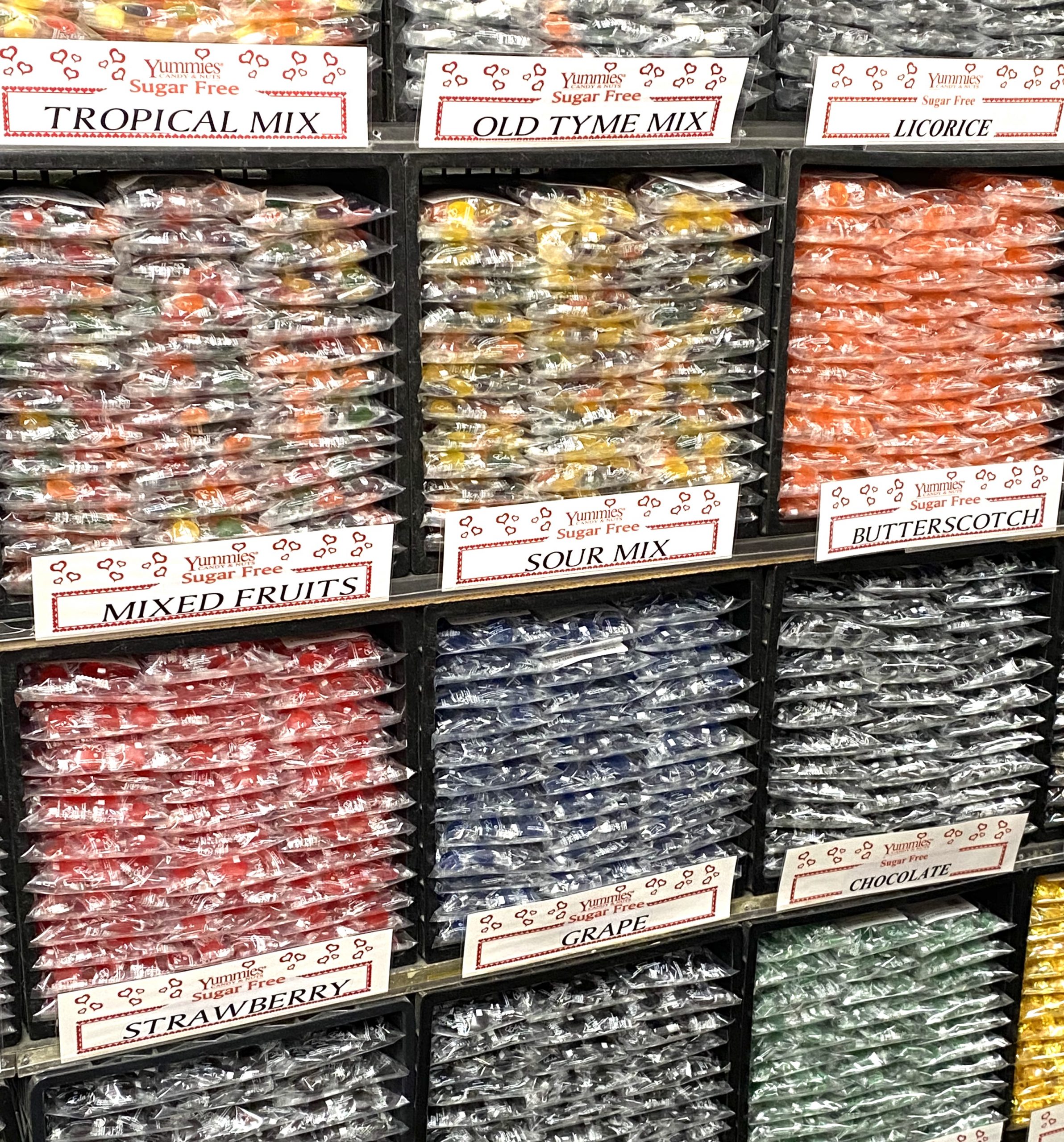 Sugar Free Sour Mix - 8oz Bag - Yummies Candy & Nuts